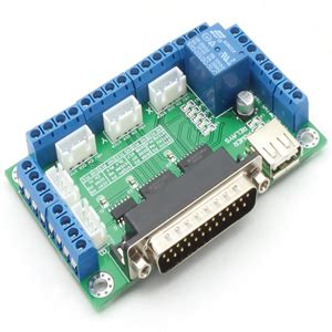 RATTMMOTOR Axis Breakout Board LPT Interface Mach CNC Control Card Nema Nema Stepper