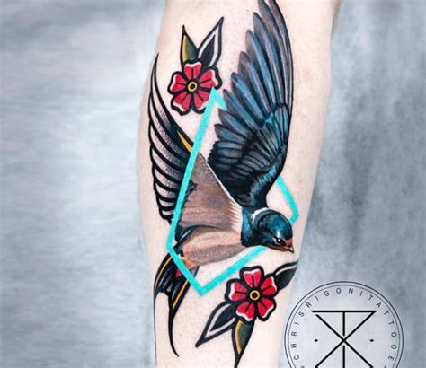Swallow Tattoo By Chris Rigoni Post 21510