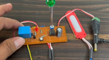 Based Adjustable Auto On Off Delay Timer Circuit