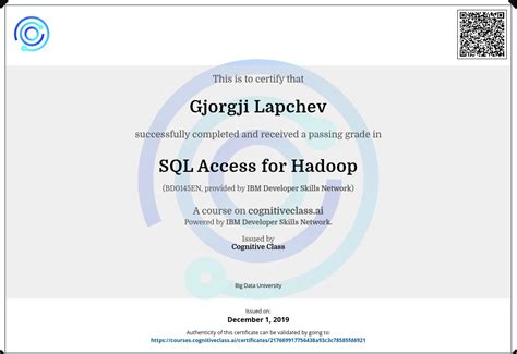 Ibm Developer Skills Network Bd En Certificate Cognitive Class