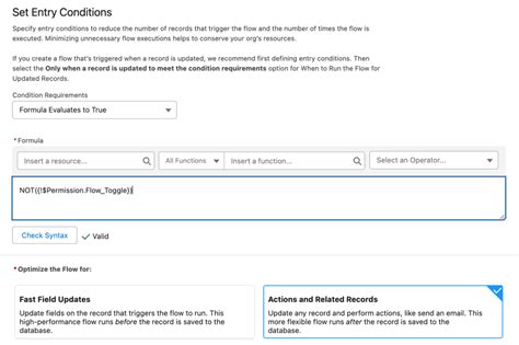 How To Use Custom Permissions In Salesforce Flow Salesforce Break
