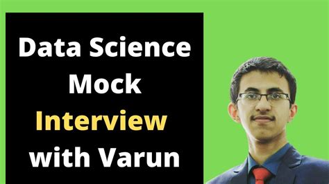 Data Science Mock Up Interview Varun Msc Statistics Fresher Data