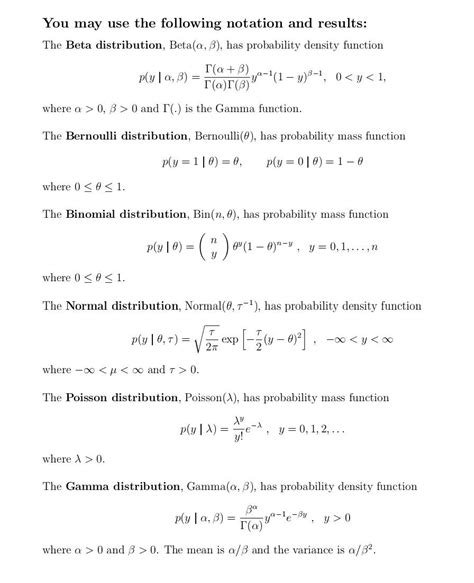 Solved 1 The Zero Inflated Poisson Distribution Is Widely