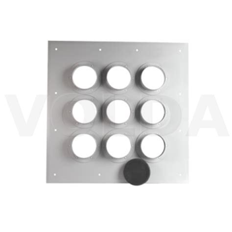 Cable Entry Plate 9 Hole Cable Wall Entry Volda
