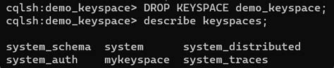 Getting Started With Ddl Statements Of Cassandra Query Language