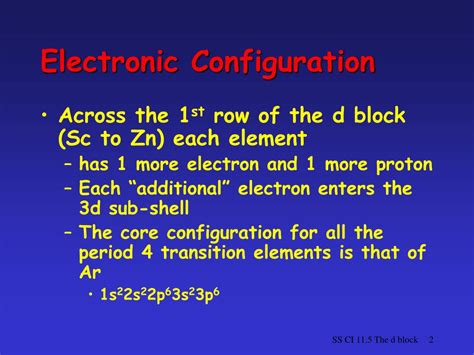 Ppt The D Block Powerpoint Presentation Free Download Id 6064