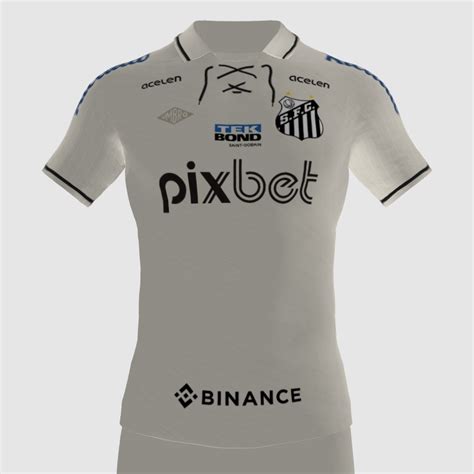 Santos Retro Home Kit Fifa 23 Kit Creator Showcase