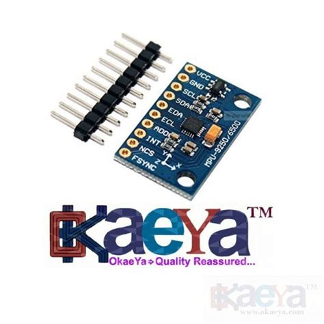 OkaeYa MPU9250 9 Axis Attitude Gyro Accelerator Magnetometer Sensor Module