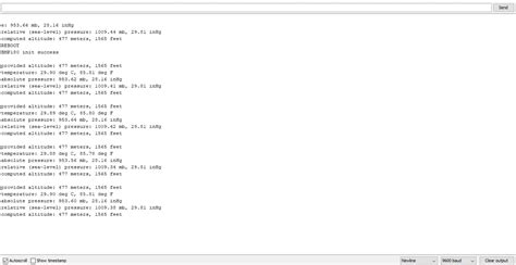 Bmp180 Barometric Pressuretemperature Sensor With Arduino Uno