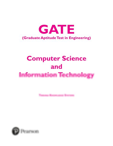 Solution Crack The Gate Series Trishna Knowledge Systems Gate Computer Science And Information