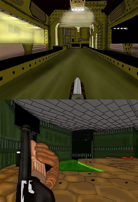 My Drawing Quake Vs Doom R Quake