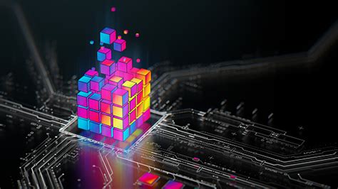 중앙 컴퓨터 프로세서 Cpu 및 Gpu 개념의 미래 회로 기판 기술 배경 인공지능에 대한 스톡 사진 및 기타 이미지 인공지능 디자인 3차원 형태 Istock