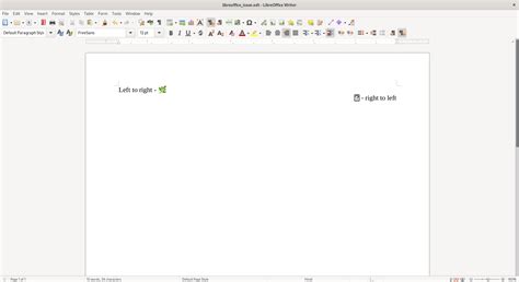 Unexpected Behaviour When Typing Emojis In RTL Paragraph English