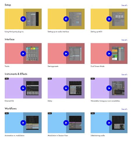 Learning Live And Push Ableton