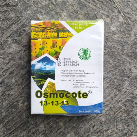 Jual Pupuk Dekastar Osmocote 13 13 13 Kemasan Original 100gr Shopee