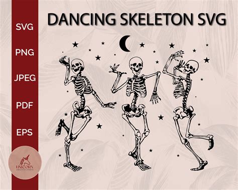 Dancing Skeleton Svg Dancing Skeleton Dancing Skeletons Svg Dabbing