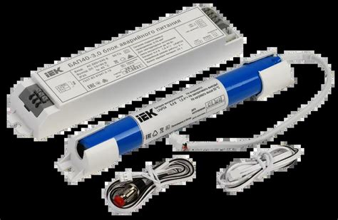 Блок аварийного питания БАП40-3,0 для LED IEK (LLVPOD-EPK-40-3H ...