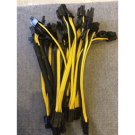 Dây Cáp Chia Nguồn Gpu Pcie 6 Pin Ra 2 đầu 62 Shopee Việt Nam