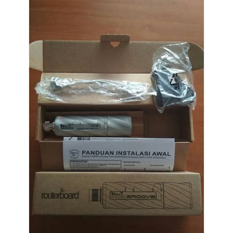 Jual Mikrotik Groove 52hpn Cpe 2ghz 5ghz Indonesia Shopee Indonesia