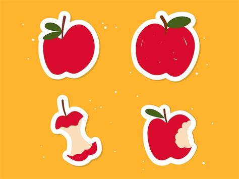Apple Sticker Style Images Free Download On Freepik