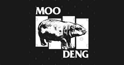 Moo Deng Punkstyle Moo Deng T Shirt Teepublic