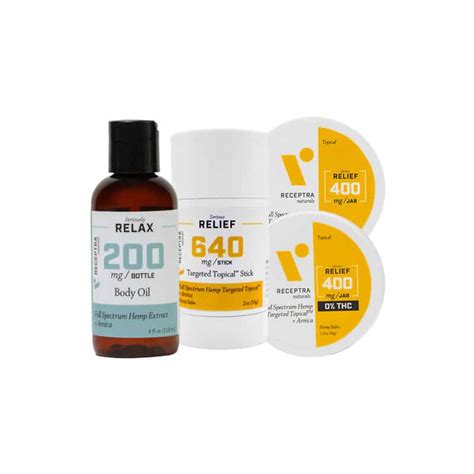 Buy Receptra Cbd Topicals And Creams Description And Reviews