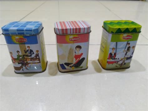 Tin Lipton Vintage Hobbies And Toys Collectibles And Memorabilia Vintage Collectibles On Carousell