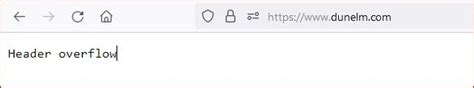 How Do I Fix Header Overflow Errors In Firefox Firefox Support Forum