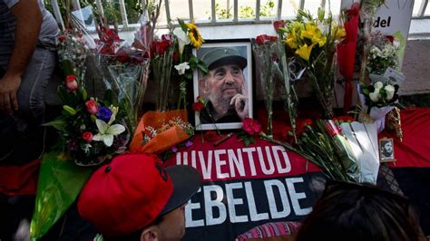 The World Reacts To Fidel Castros Death Photos Abc News