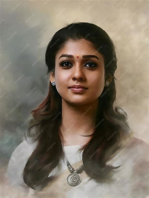 Premium Ai Image Tamil Malayalam Girl Art