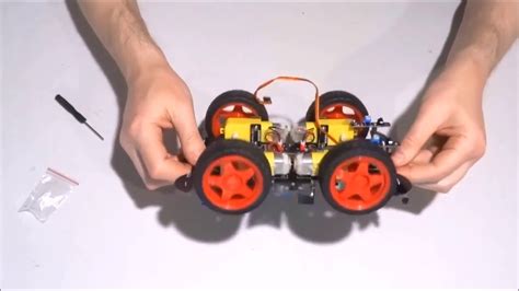 Assemble Kuman Smart Car Arduino Robot Kit Sm11 Step 4 Install The