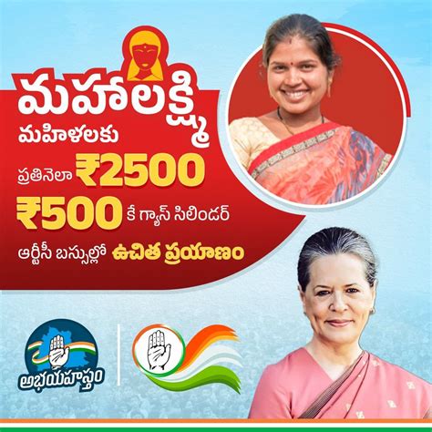 Congress 6 Guarantee Schemes For Telangana