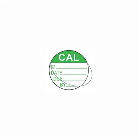 Calibrated By Label Write Seal Bluecode