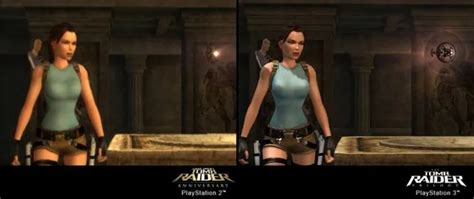 Let S Compare Tomb Raider Trilogy On PlayStation And PlayStation Siliconera