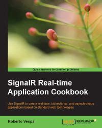 Book Review Signalr Real Time Application Cookbook Damir S Corner