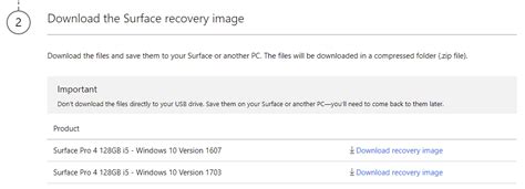 How To Download Surface Pro Recovery Image SurfaceTip