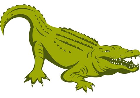 ワニのイラスト