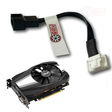 Asus Phoenix Rtx 2060 Super Itx 6 Pin Fan Adapter Deshroud Cable