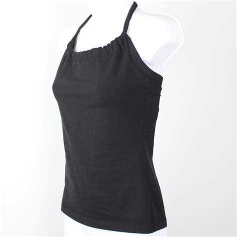 Prana Tops Prana Work Out Top Halter Shelf Bra Strappy Black Poshmark
