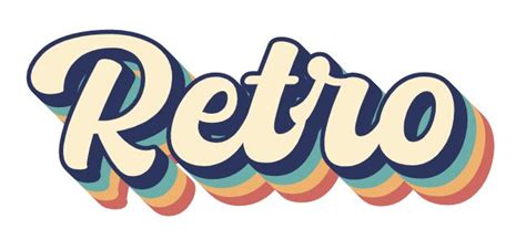 Retro Font Generator Free Editable Retro Text Effects Retro Text