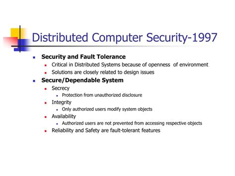 Ppt Distributed Computer Security Powerpoint Presentation Free Download Id1060535