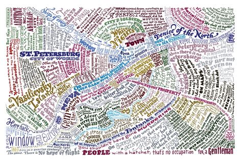 Literary Gift Guide Mapping Our Words Cartografia Tipográfico Mapa
