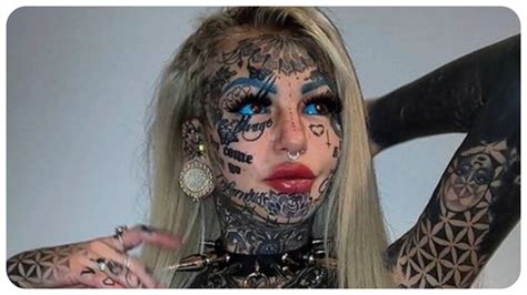 Drachenmädchen Das 200000 Euro Für Tattoos Und Operationen