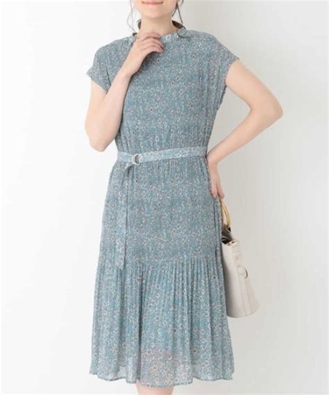 Ofuon（オフオン）の「【洗える】マジョリカプリーツワンピース（ワンピース）」 Wear