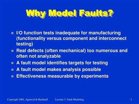 Ppt Vlsi Testing Lecture Fault Modeling Powerpoint Presentation