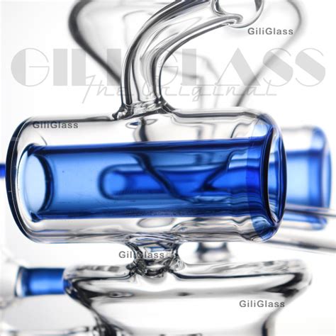 10 Nice Funtion Recycler Rig Glass Bong Gili Glass