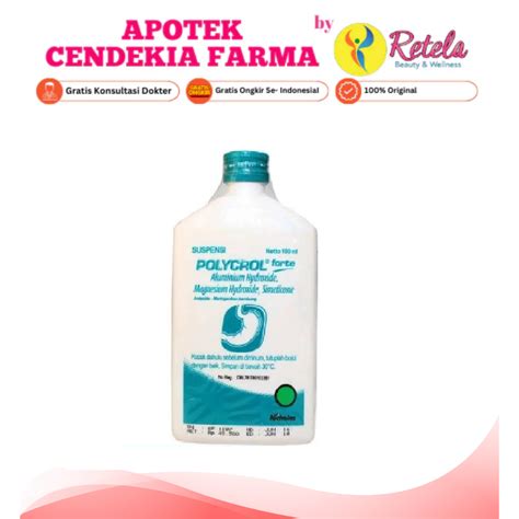 Jual Polycrol Forte Gel 180ml Shopee Indonesia