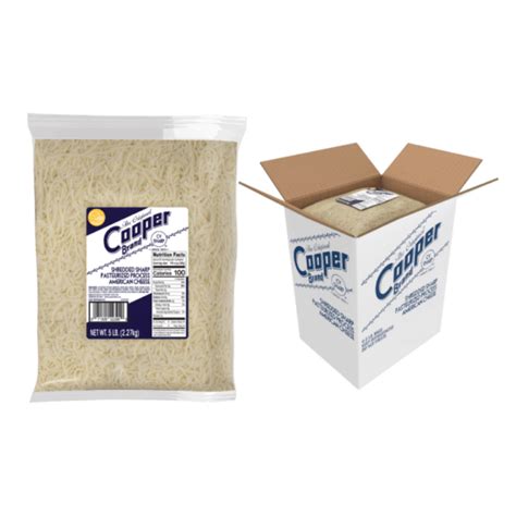 Cooper® Sharp White Shredded Cooper Cheese