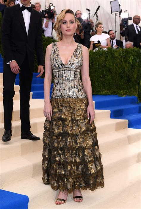 Brie Larson At Met Gala In New York 05 01 2017 • Celebmafia