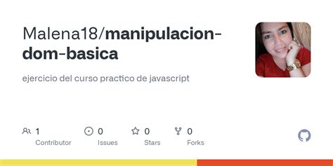 Github Malena Manipulacion Dom Basica Ejercicio Del Curso Practico